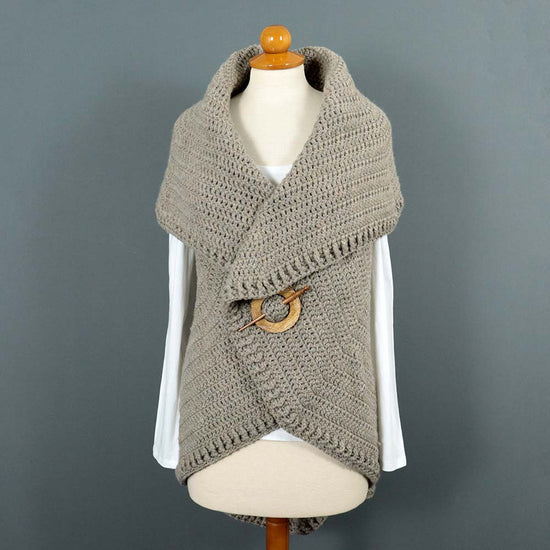 Simplicity Round Cardigan Crochet Pattern (S - 5XL) – Kiki Crochet Designs
